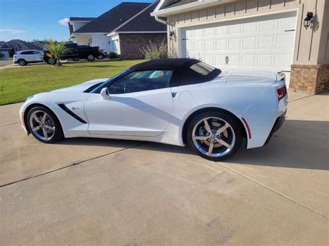 7th Gen White 2014 Chevrolet Corvette Convertible SOLD CorvetteCarPlace