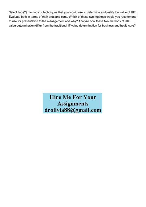 Select Two 2 Methods Or Techniques That You Would Use To Dpdf