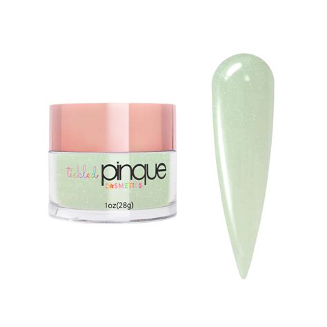 Coloured Acrylic Powder • 107 • Crushed Kiwi Tickled Pinque Cosmetics