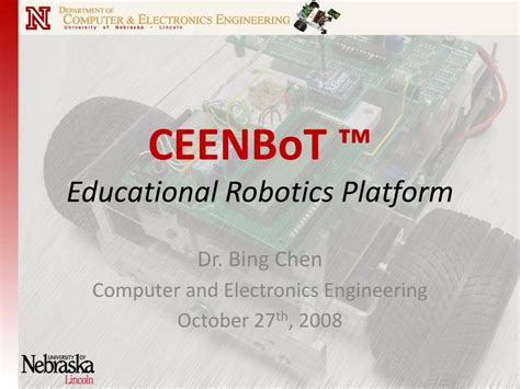 Ppt Ceenbot ™ Educational Robotics Platform Powerpoint Presentation Id8731630