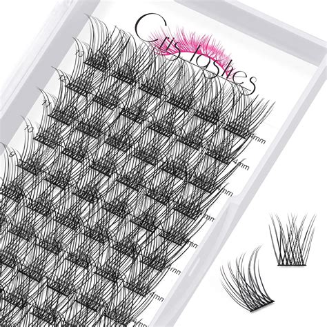 Amazon Com Lash Clusters DIY Eyelash Extensions 78pcs Crislashes C Curl Cluster Lashes 14mm