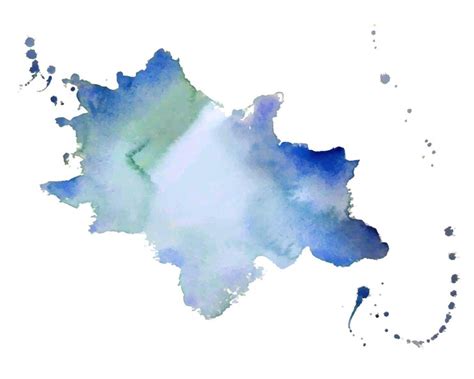 Free Vector Abstract Blue Watercolor Brush Stroke Texture Background