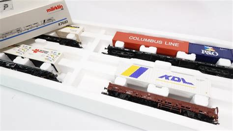 c1 märklin 47681 db wagen set „containertransport gebraucht in