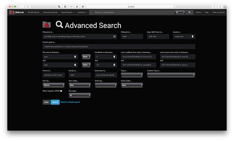 diskover file system crawler storage search engine and analytics