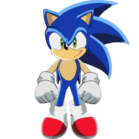 Sonic X Sonic Front Face View By Foxeygamer87sonic On Deviantart