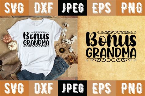 Bonus Grandma Graphic By Creative Queen · Creative Fabrica