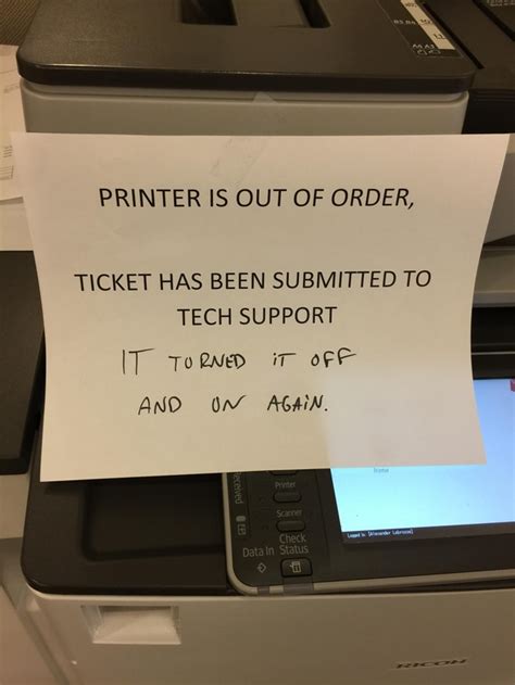 Have You Tried Turning It Off And On Again Meme Guy