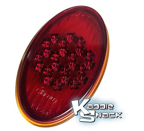 56 To 61 Bug Tail Light Lens Aka Snowflake German Kaddie Shack