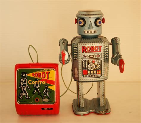 Linemar R 35 Robot Tin Toy Car