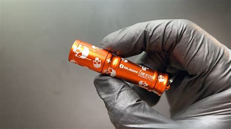 Olight I3e Eos Orange Skull ตุลาคม 2023 Holloween Youtube