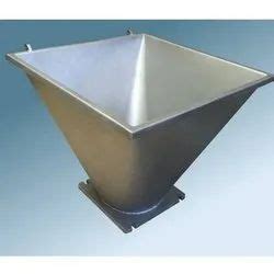 Stainless Steel Funnel Hopper Industrial Hoppers Manufacturer From Vadodara