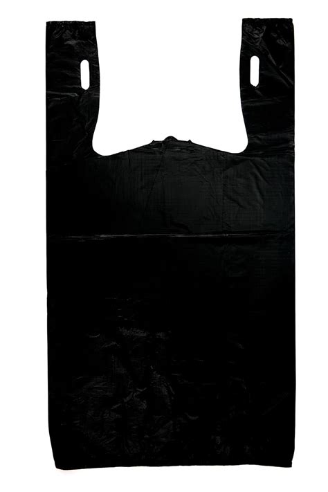 Amazon Plastic Bag Black Plain Embossed T Shirt Bag X X Mic Bags