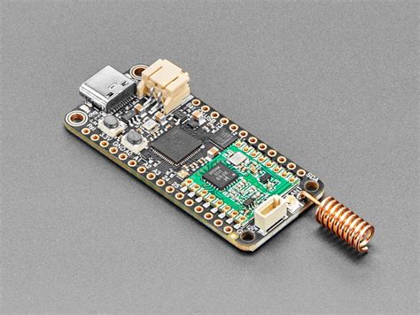 Adafruit Feather Rp2040 Rfm69 Packet Radio 868 Or 915mhz [radiofruit And Stemma Qt] Id 5712