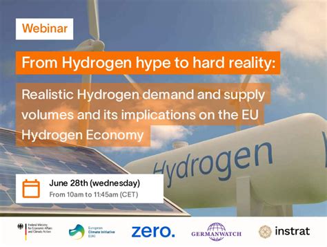 Webinar From Hydrogen Hype To Hard Reality Realistic Hydrogen Demand