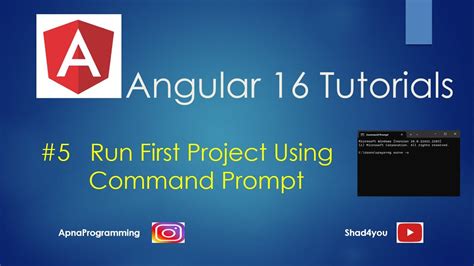 5 How To Run Angular Project Run Angular Project Using Command