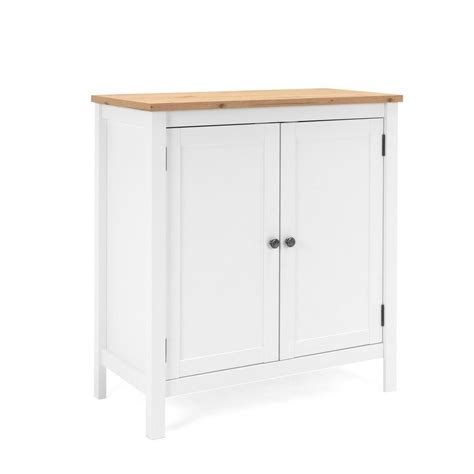 Newroom Kommode Eireen Sideboard Weiß Wildeiche Vintage Landhaus