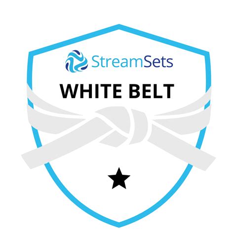 Streamsets White Belt Credly