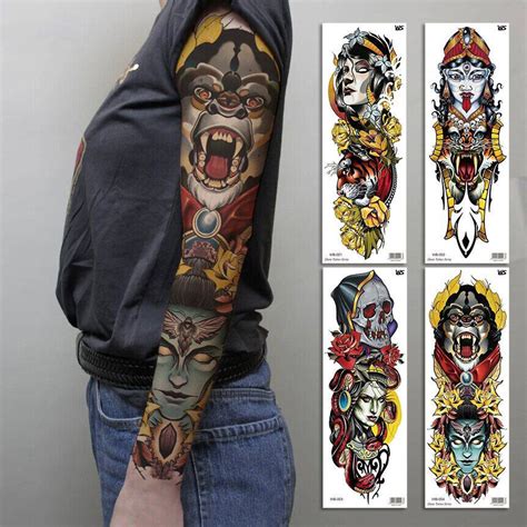 Neo Traditional Tattoo Sleeve