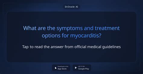 What Are The Symptoms And Treatment Options For Myocarditis