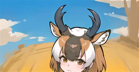 けものフレンズ プロングホーン ジャパリ通信！！のイラスト Pixiv