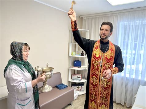 Освящение дома интерната в Ильинском Погосте 22 03 2023