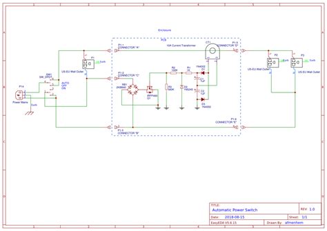 Automatic Power Switch PCB Platform For Creating And Sharing Projects OSHWLab