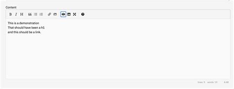 preview not working properly and had to manually include the css file
