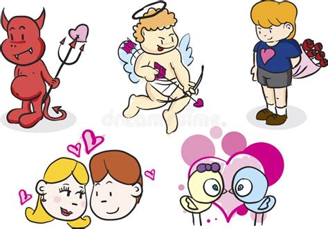Lovey Dovey Stock Illustration Illustration Of Girl Blue 2316037