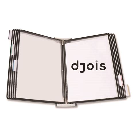 Desktop Reference System 10 Panels With Black Borders White Base