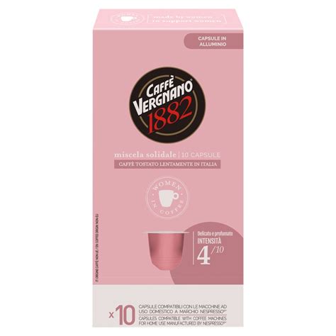 Caffè Vergnano 1882 Women In Coffee Kávová Směs Pražená Mletá Kapsle 10 X 55g 55g Billa E Shop