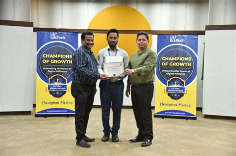 Dhinesh Kumar G On Linkedin Lntedutech Winner Digitaltransformation