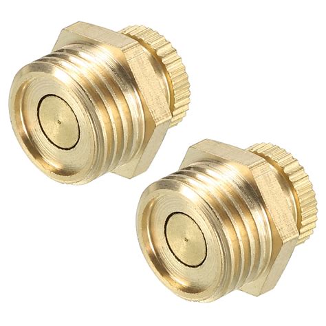Uxcell Air Compressor Tank Drain Valve 2 Pack G 14 Brass Air Compressor Drain Valve