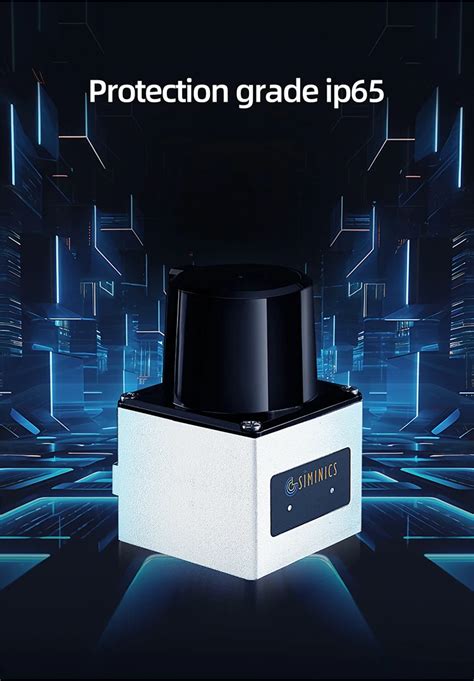 2D TOF PAVO Lidar Waterproof Laser Radar Sensor For Interactive Projections