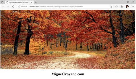 Crear un carrusel automático en HTML y CSS sin Javascript