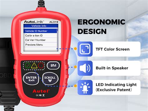 Mua Professional OBD2 Scanner AL319 Code Reader, Enhanced Check and Reset Engine Fault Code ...