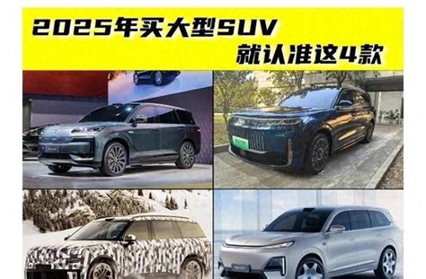 2025年想买台大块头suv？这四款车就够你挑了！