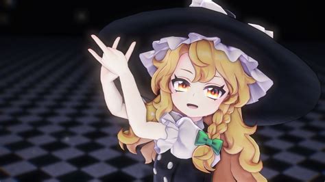 【東方mmd】miy式霧雨魔理沙で「魔法少女とチョコレゐト」 ニコニコ動画