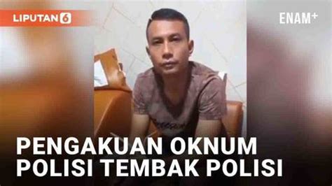 VIDEO Viral Pengakuan Oknum Polisi Tembak Polisi Di Lampung Langsung