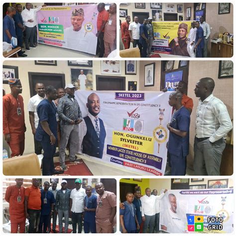 Past Lasusu Leaders Visit Two Of Their Comrades At The Lagos State