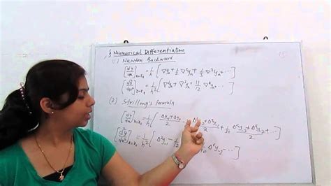 Numerical Differentiation YouTube