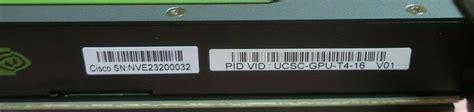new cisco nvidia tesla t4 16gb gddr6 gpu graphics accelerator ucsc gpu