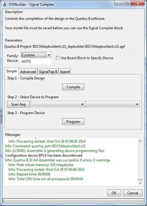 Compilation Using The Dsp Builder Download Scientific Diagram