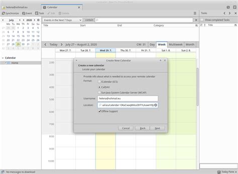 Calendar Contact Sharing In Thunderbird Vshosting Knowledge Base