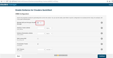 Kerberos Installation Example Cloudera Kylo Documentation
