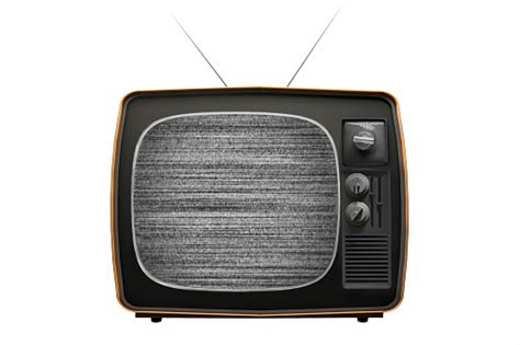화면에 잡음이 오래 Tv 레트로 텔레비전 개념입니다 신호가 없습니다 3d 일러스트레이션 고풍스런에 대한 스톡 사진 및 기타