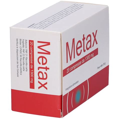 Metax 20 Compresse 26 G Redcare