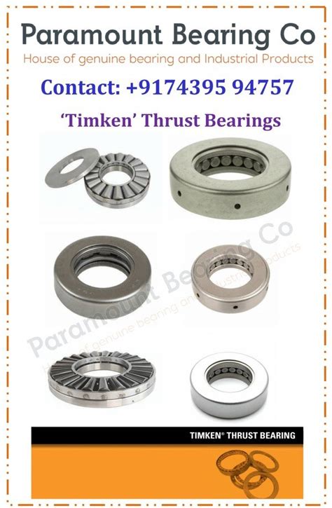 Timken Thrust Tapered Roller Bearings Available SKF FAG NSK NTN HIWIN SUPPLIER Chennai