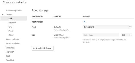 How To Create An Instance In A Specific Storage Pool