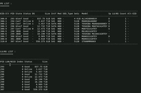 ‎perc H965i Adaptor Not Supporting Vendor Specific Commands And Generic