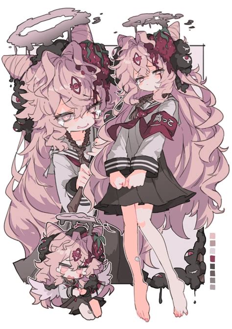 「skebリクエストありがとうございました 」笠のイラスト